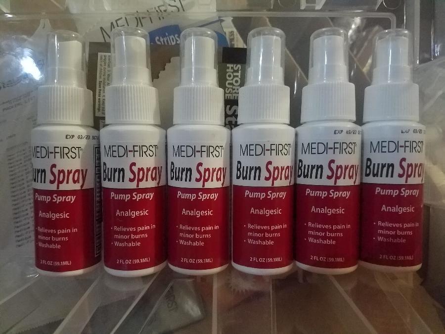 Medi-First 22502 Burn Spray Pump Bottle - 2 oz.