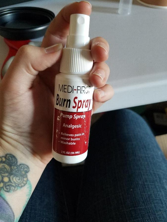 Medi-First 22502 Burn Spray Pump Bottle - 2 oz.