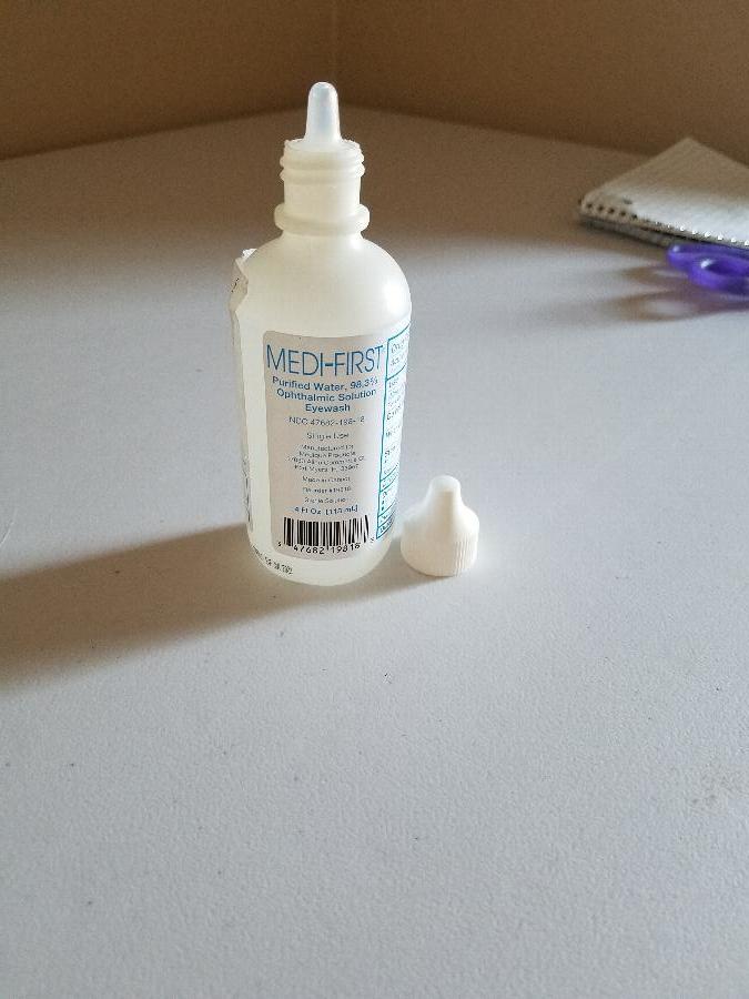 Medi-First First Aid Eye Wash, 4 oz. - WebstaurantStore