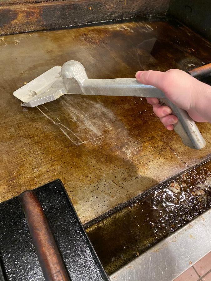 Prince Castle Grill Scraper with 6" Blade