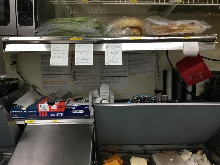 San Jamar CK6544A 44" x 2" Aluminum Wall Mounted Ticket Holder