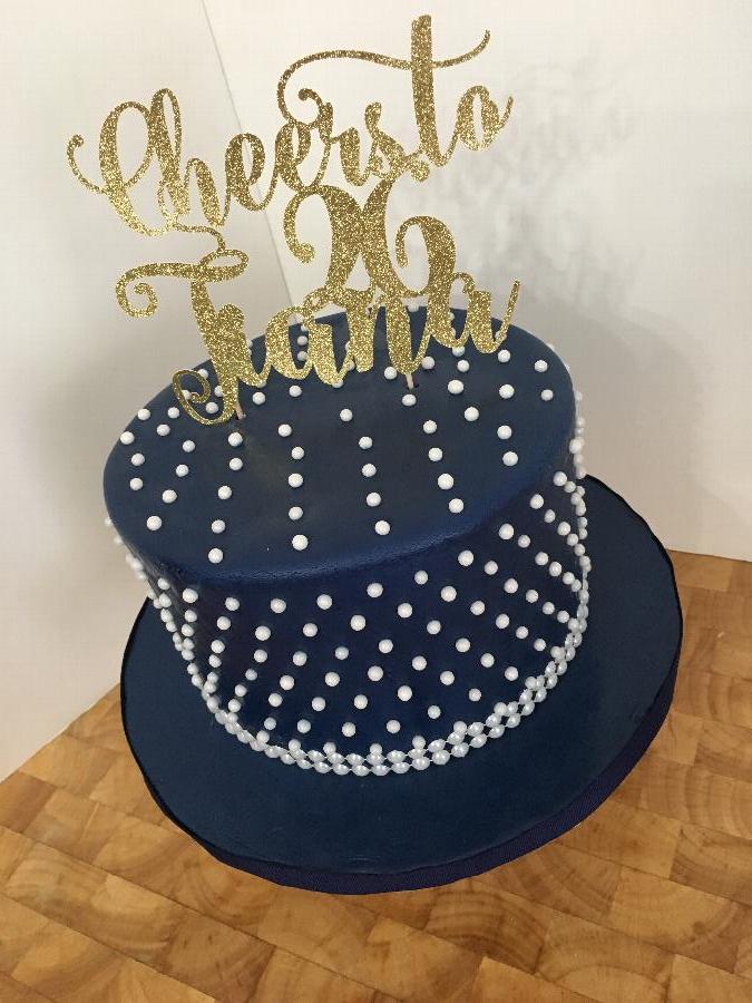 Satin Ice 5 lb. Navy Vanilla Rolled Fondant Icing