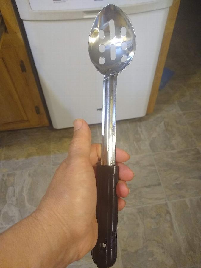 Stainless Steel Slotted Spoon by American Metalcraft