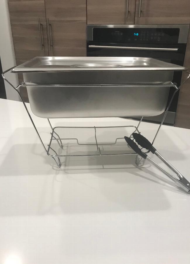 Choice Chrome Wire Chafer Stand for 1/2 Size Disposable Pans