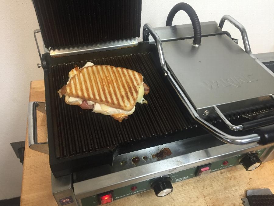 Waring WPG300 Panini Ottimo Grooved Top & Bottom Panini Sandwich Grill ...
