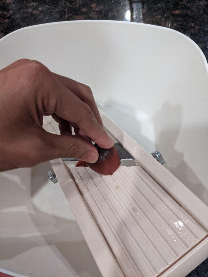 Matfer Bourgeat 186700 Benriner "Little Beni" Japanese Mandoline with 3 ...