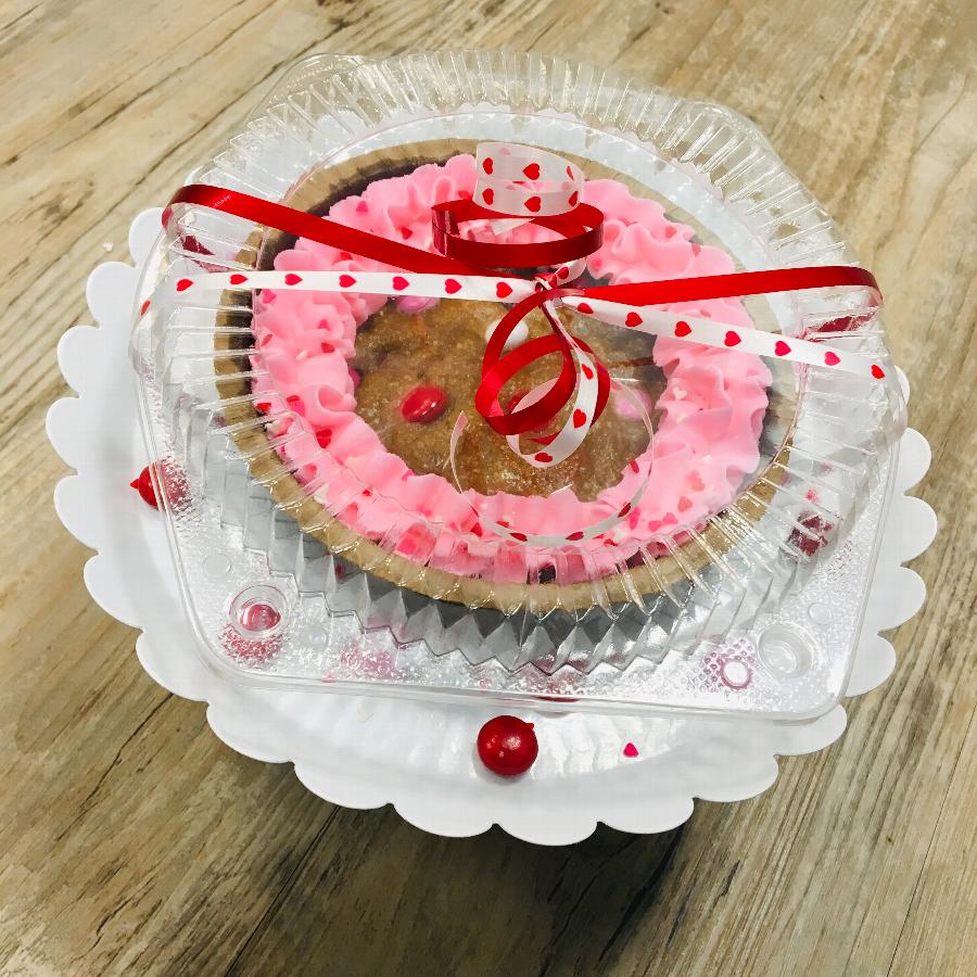 Polar Pak 6" Hinged Clear Pie Container with Low Dome Lid - 20/Pack