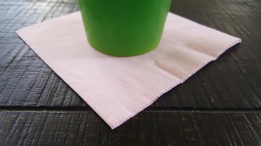 Creative Converting 57158B Classic Pink 3-Ply Beverage Napkin - 50/Pack