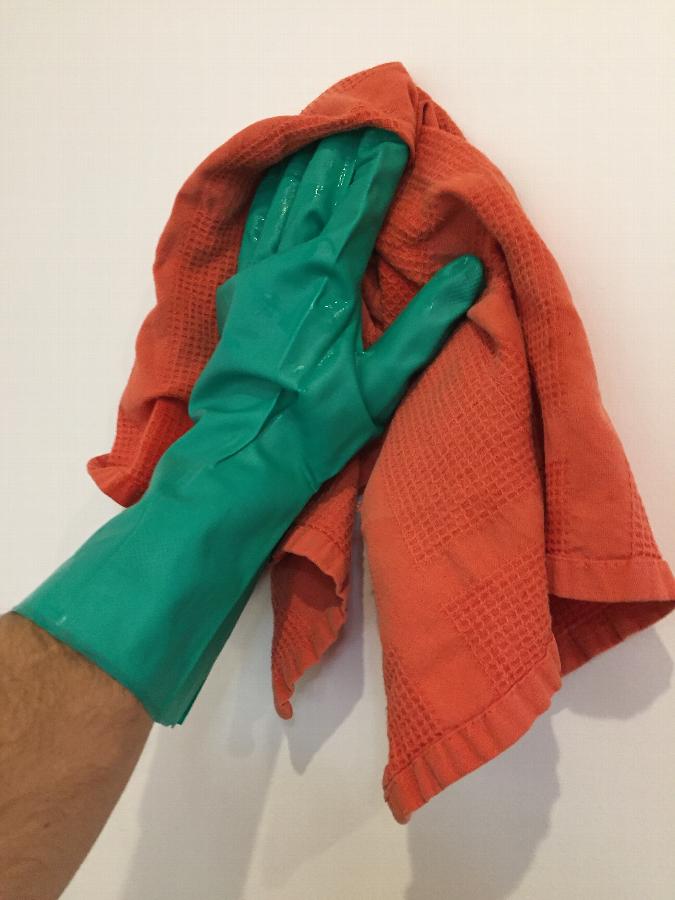 Nitrile Glove Flock Lined 15 Mil Extra Large - Pair - 12/Pack