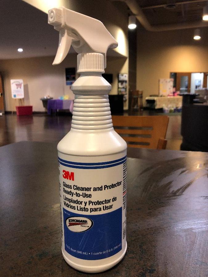 3M 85788 1 qt. / 32 oz. Glass Cleaner and Protector with Trigger ...