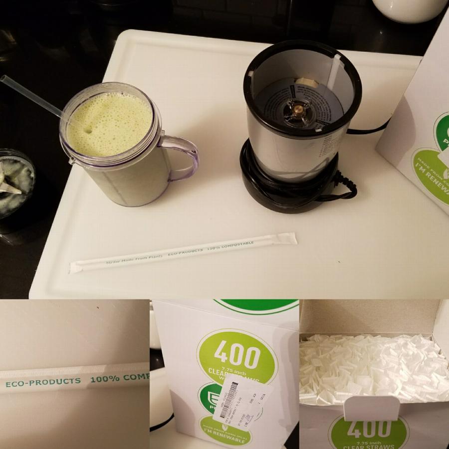 Eco-Products EP-ST770 7 3/4" Jumbo Clear Renewable and Compostable ...