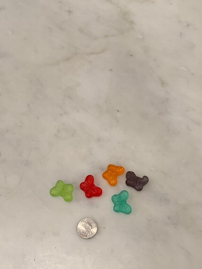 5 lb. Mini Gummi Butterflies