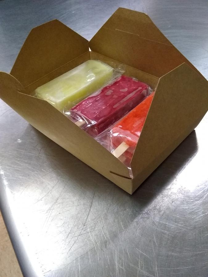 Choice 7 3/4" x 5 1/2" x 2" Kraft Microwavable Folded Paper #2 Take-Out ...