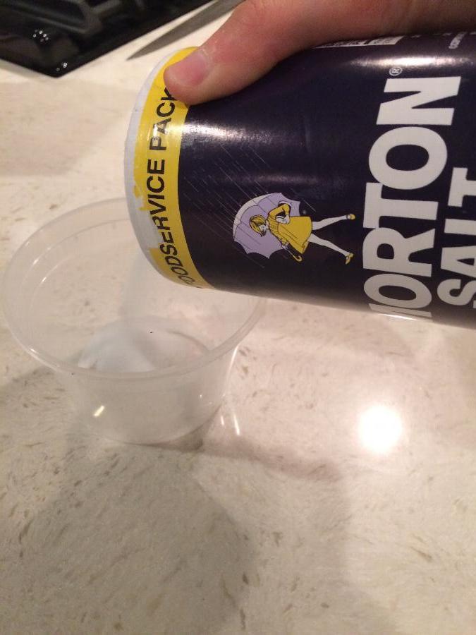 Morton 26 oz. Plain Table Salt Rounds - 24/Case