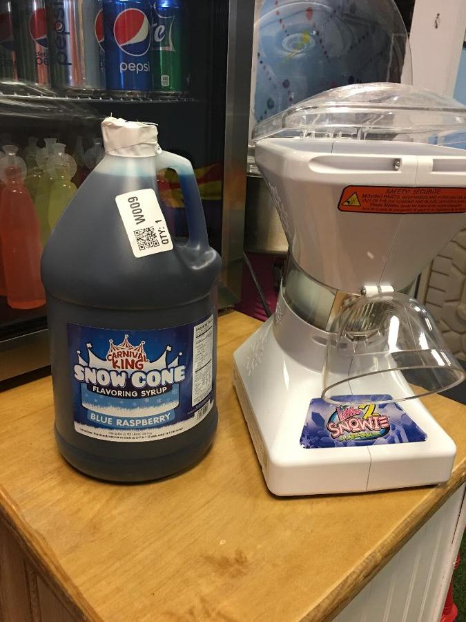 Carnival King 1 Gallon Blue Raspberry Snow Cone Syrup - 4/Case