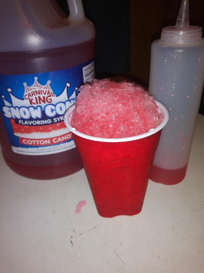 Carnival King 1 Gallon Cotton Candy Snow Cone Syrup