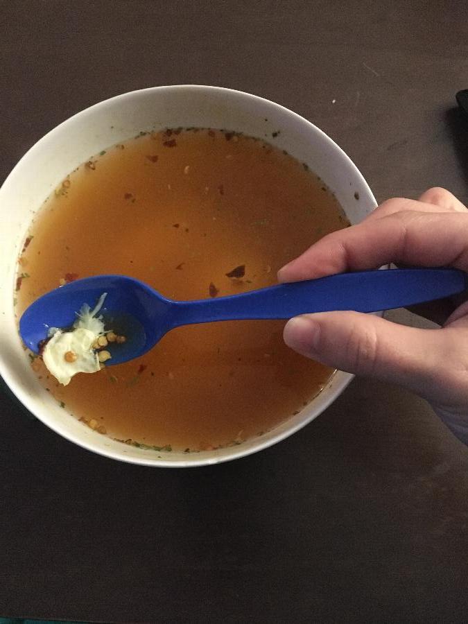 Creative Converting 011097 6 1/8" Cobalt Heavy Weight Plastic Spoon ...