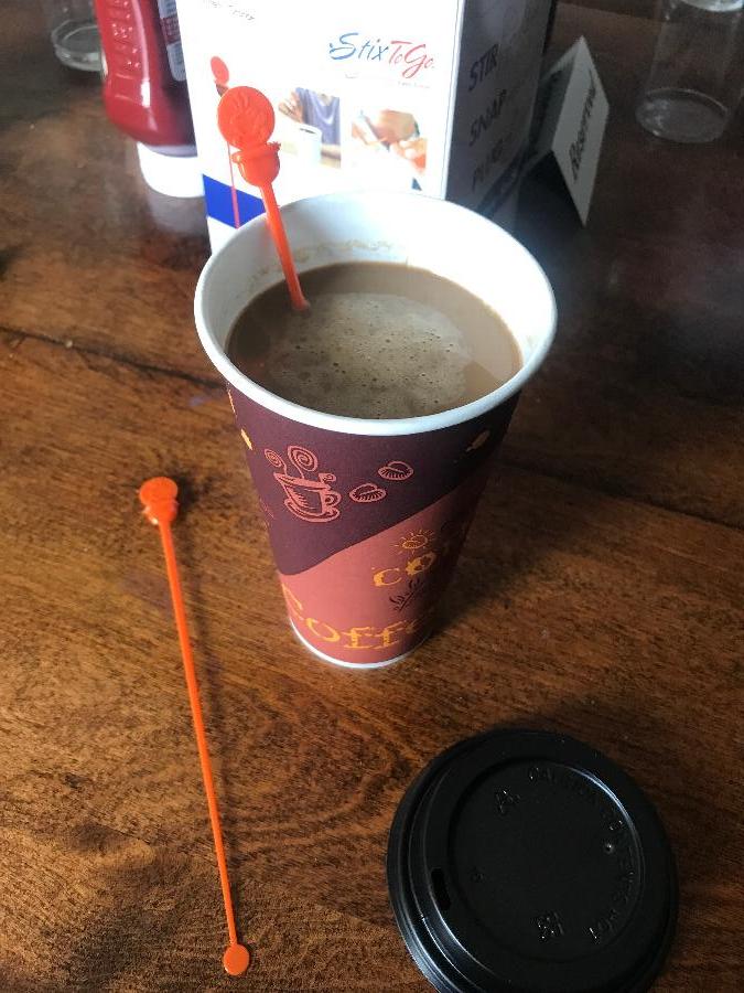 Royal Paper STRNPLUG-O Stix To Go Orange Beverage Plug and Stirrer ...