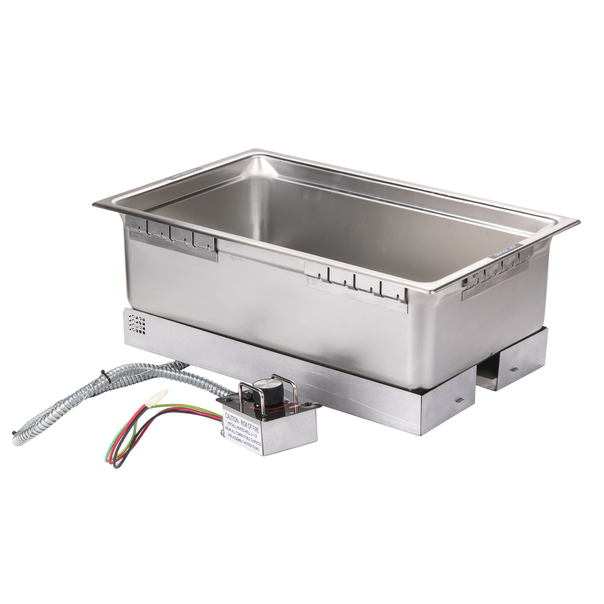 Hatco HWB-FULD Full-Sized Rectangular Built-In Dry Heated Well