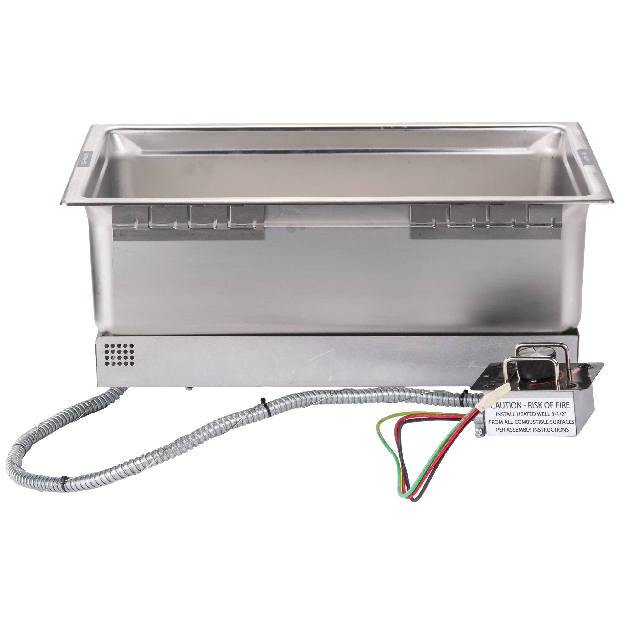 Hatco HWB-FULD Full-Sized Rectangular Built-In Dry Heated Well