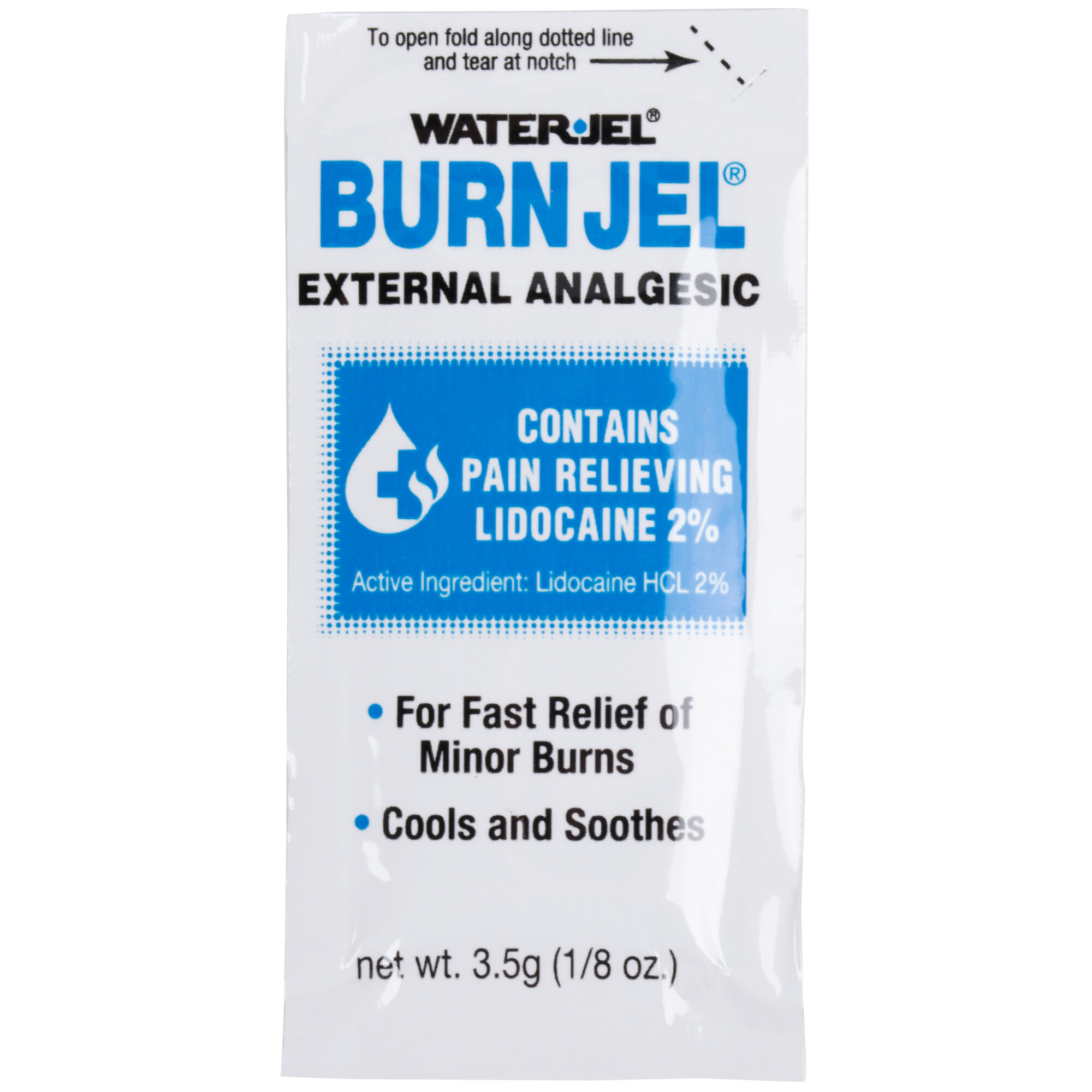 Medi-First Burn Jel Single Dose Packet - 6/Box