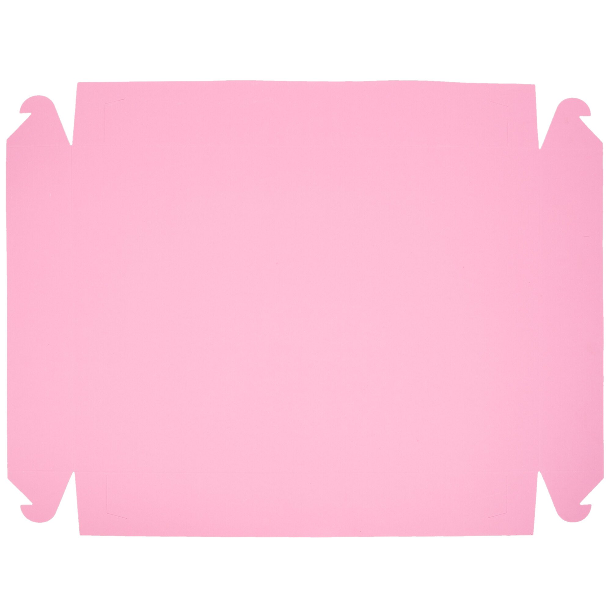 28" x 20" x 4" Pink Full Sheet Cake / Bakery Box - 25/Bundle