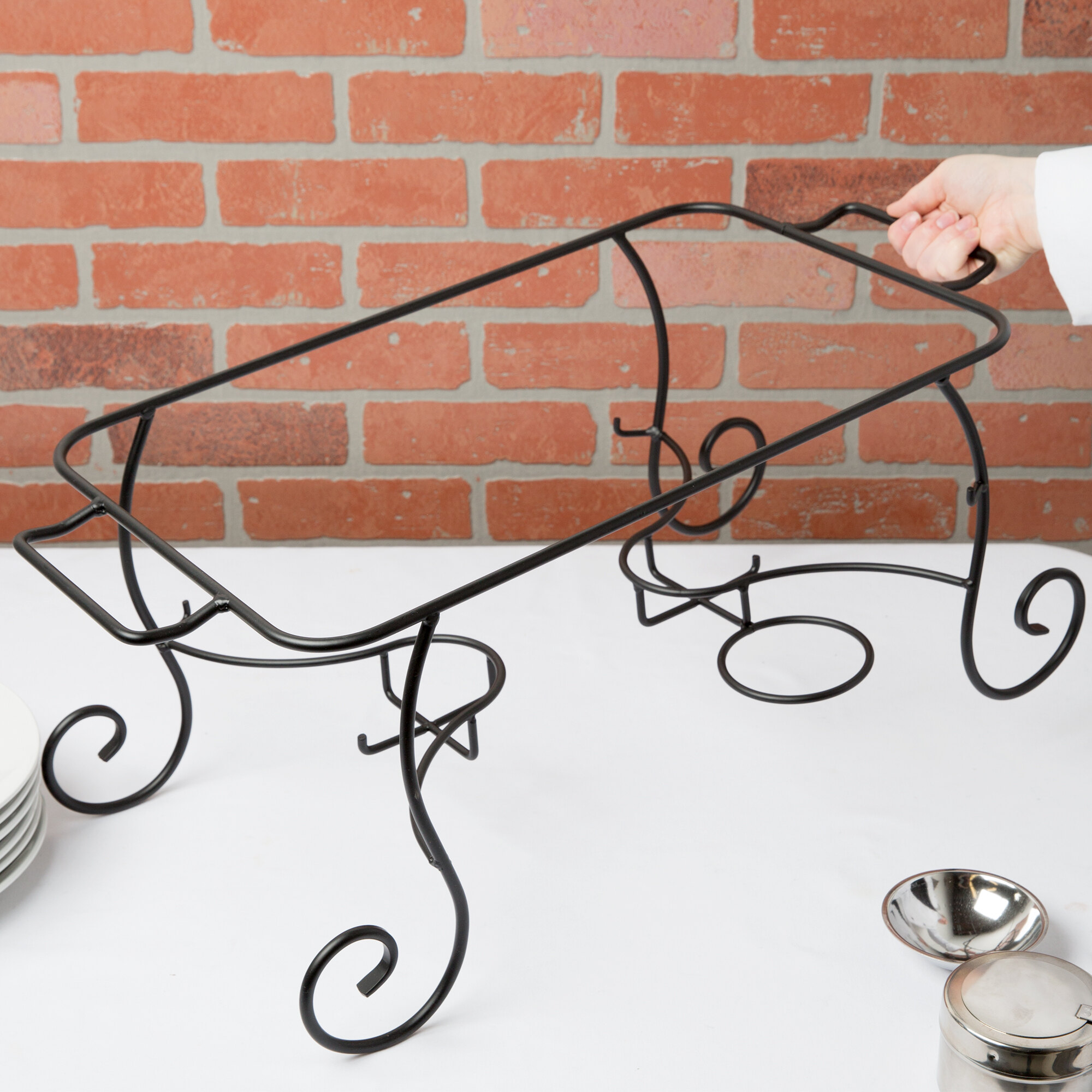 Choice Wrought Iron Full Size Chafer Stand