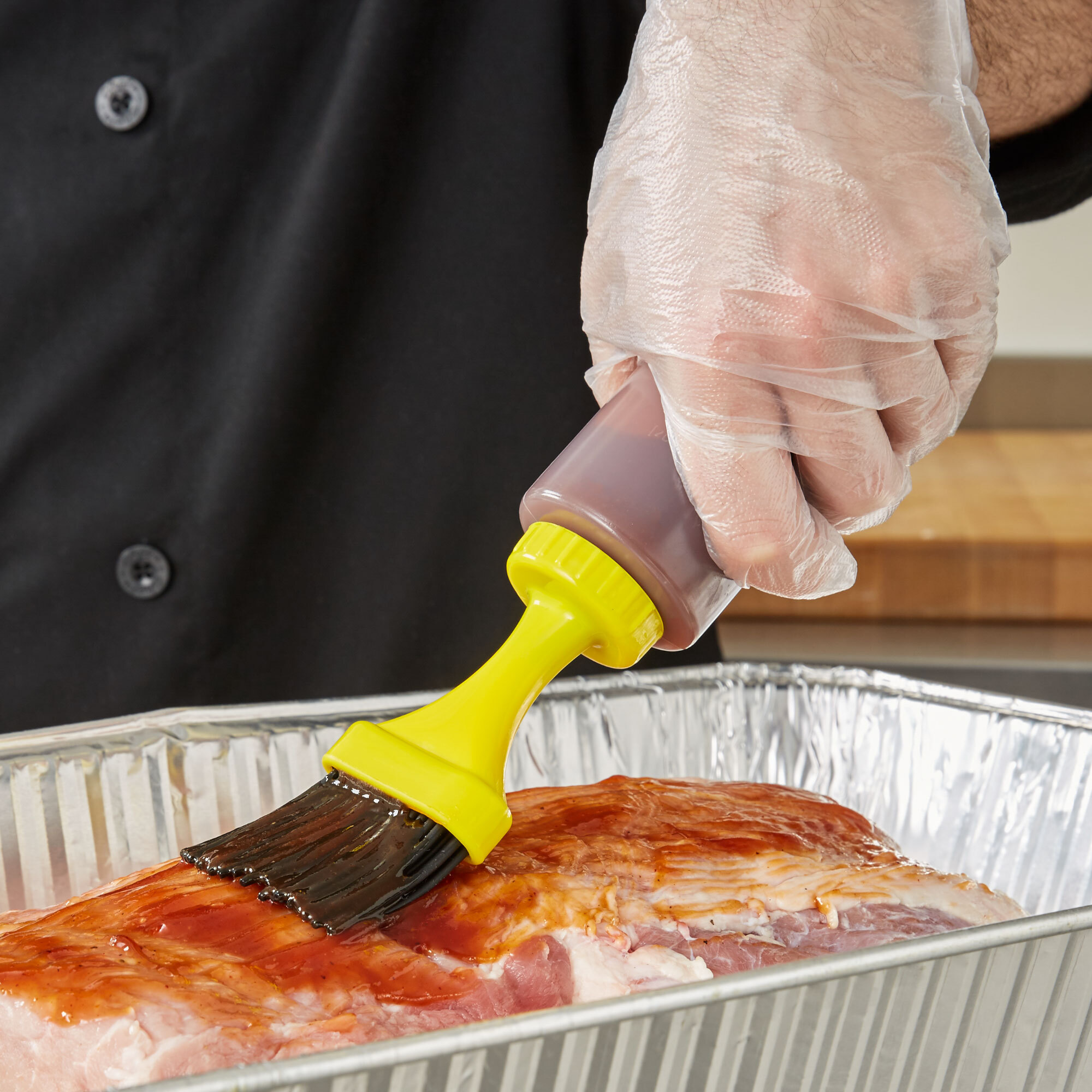 8 oz. Basting Bottle with Silicone Brush and Storage Cap