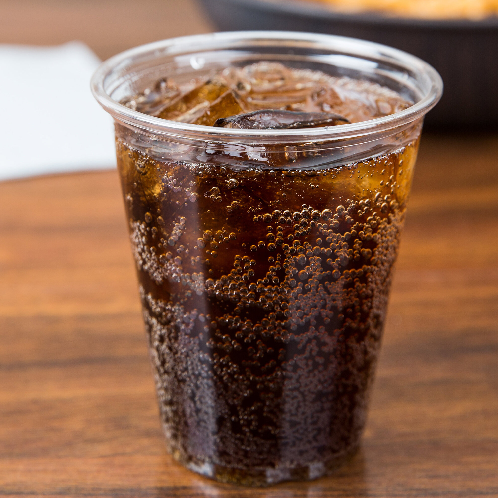 Solo UltraClear TP7 7 oz. Customizable Clear PET Plastic Cold Cup ...