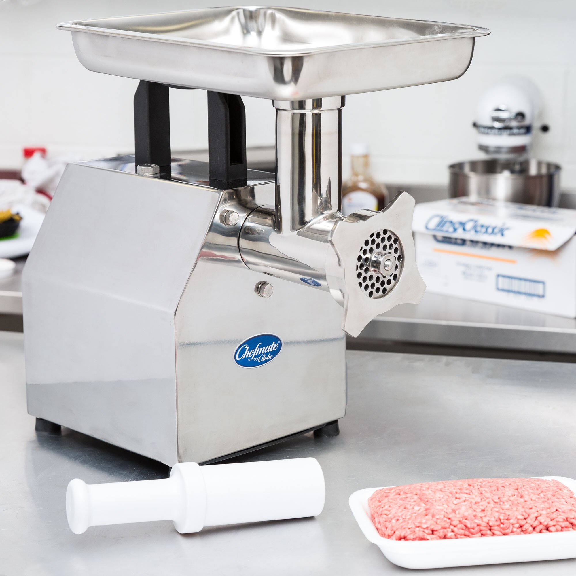 Globe CM12 Chefmate #12 250 lb. Meat Grinder