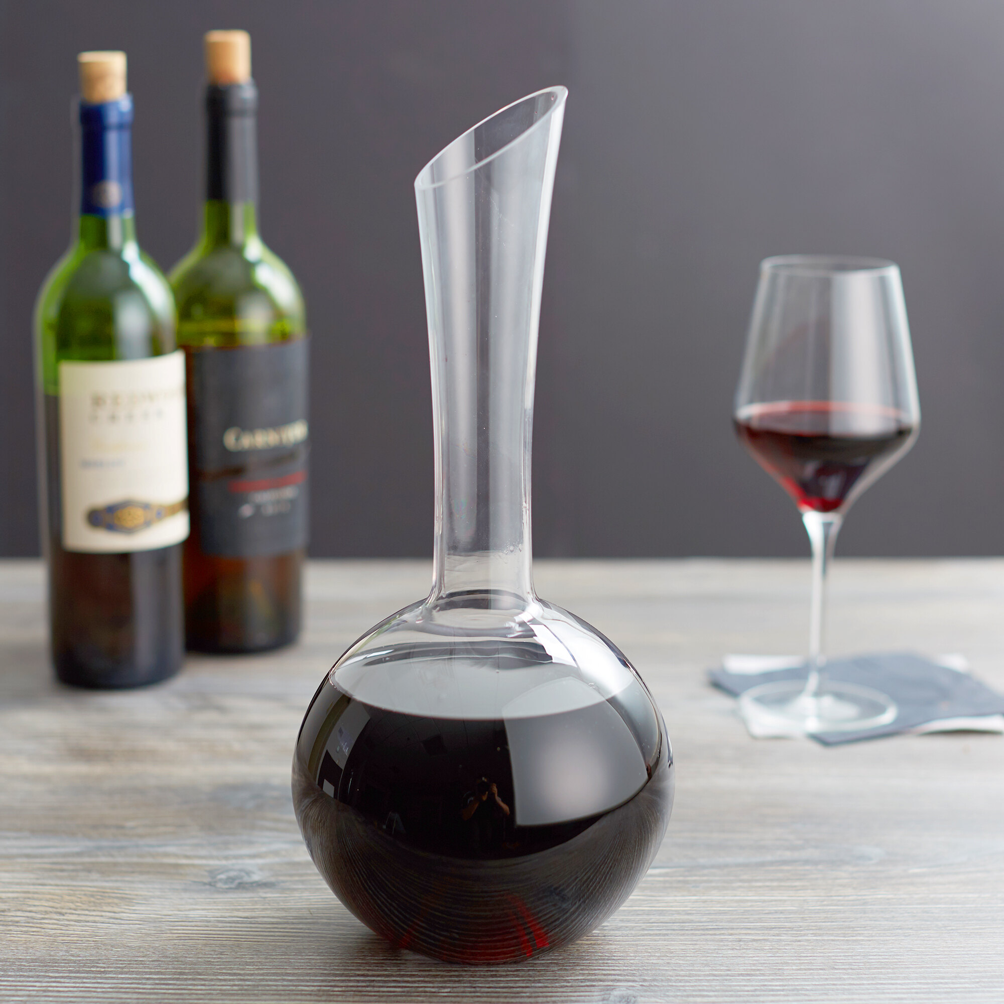 Hand Blown Wine Decanter by Chef & Sommelier (43.84 oz.)