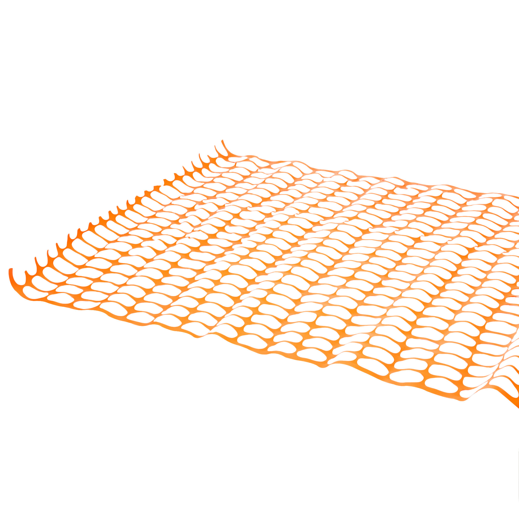 4 ft. x 100 ft. Orange Safety Fencing - Oval Pattern