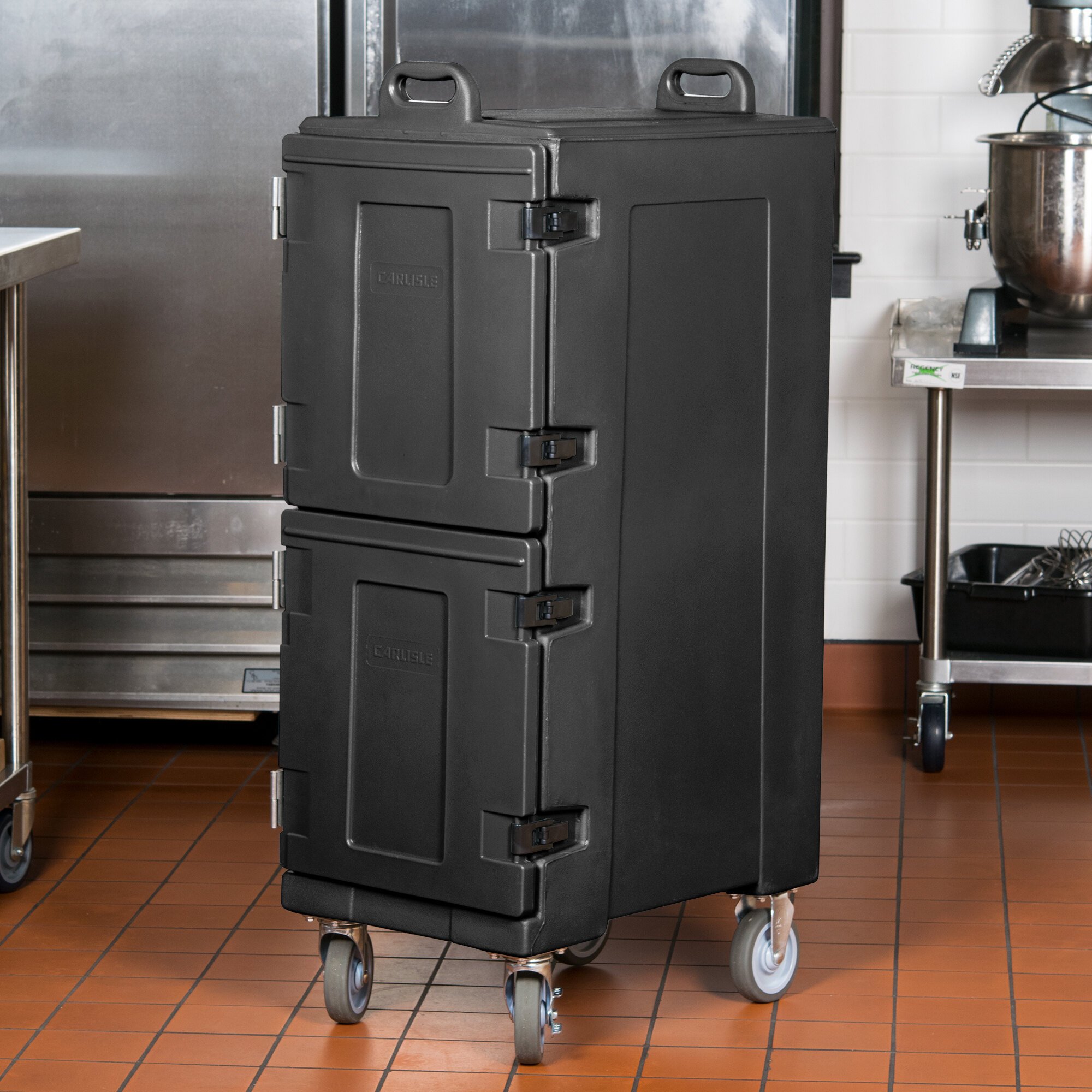 Carlisle PC600N03 Cateraide™ Black Insulated Food Pan Carrier, 25" x 17 ...