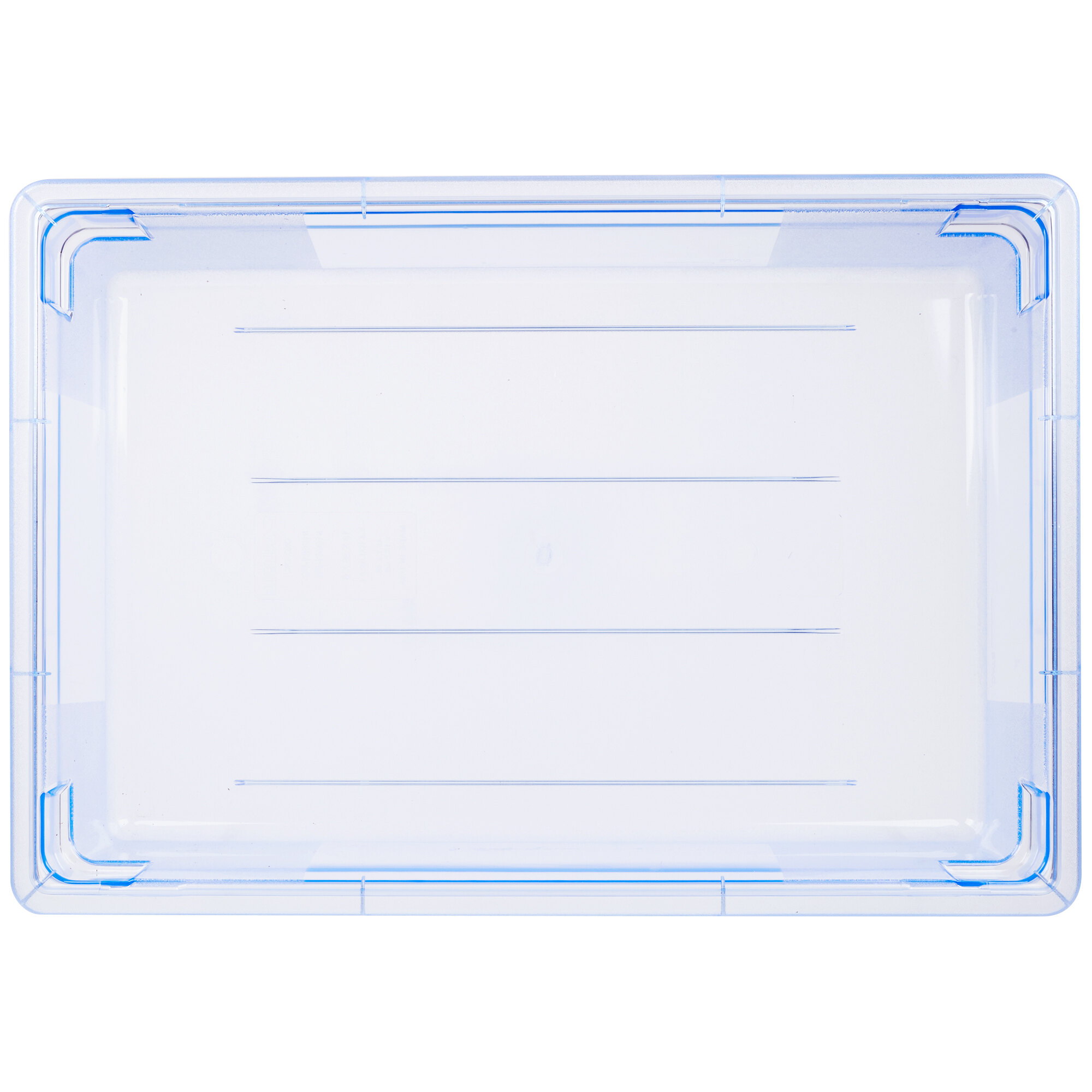 Carlisle 10621C14 StorPlus Blue Food Storage Box - 26" x 18" x 6"