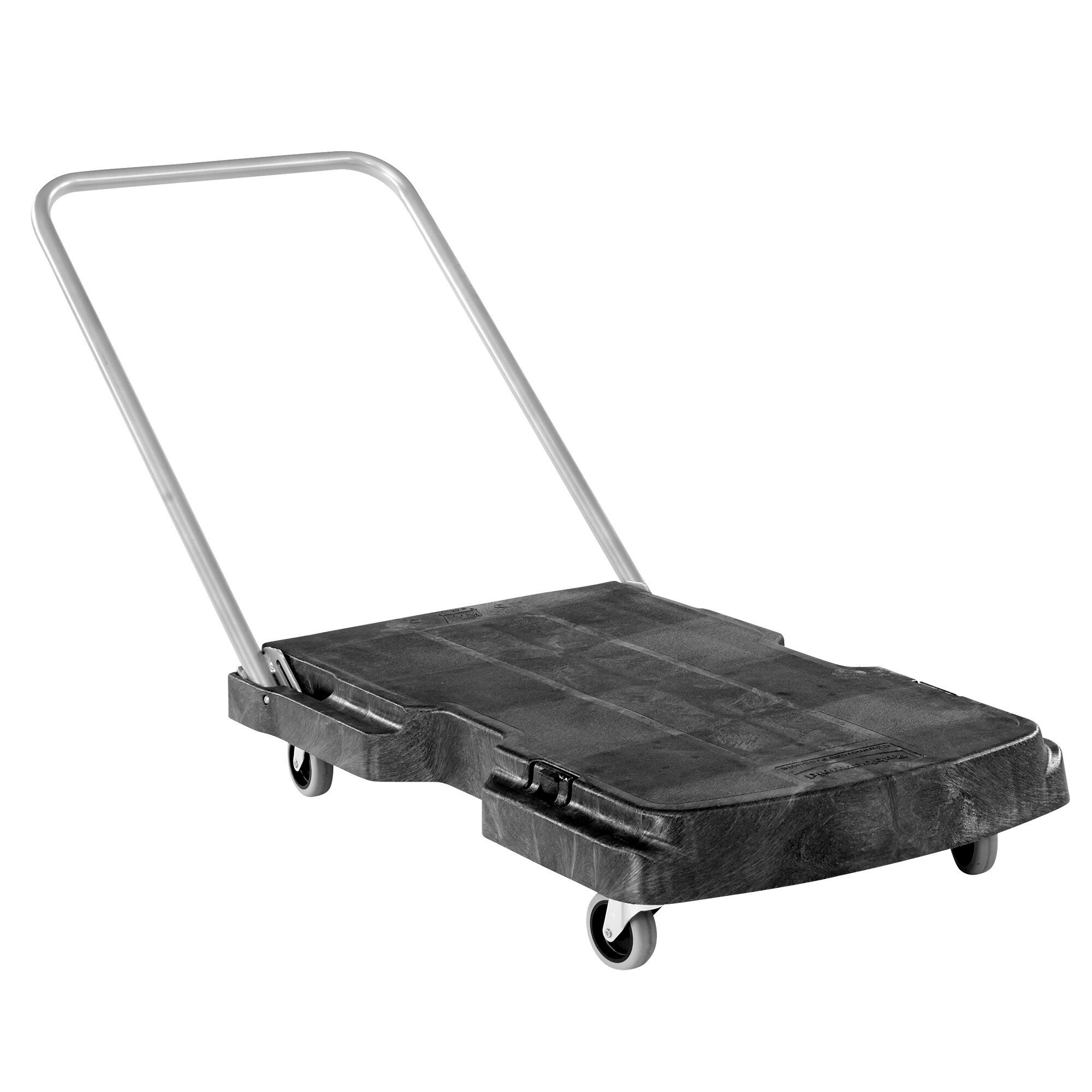 Rubbermaid FG440000BLA 30 1/2" x 20 1/2" Single Handle Utility Platform ...