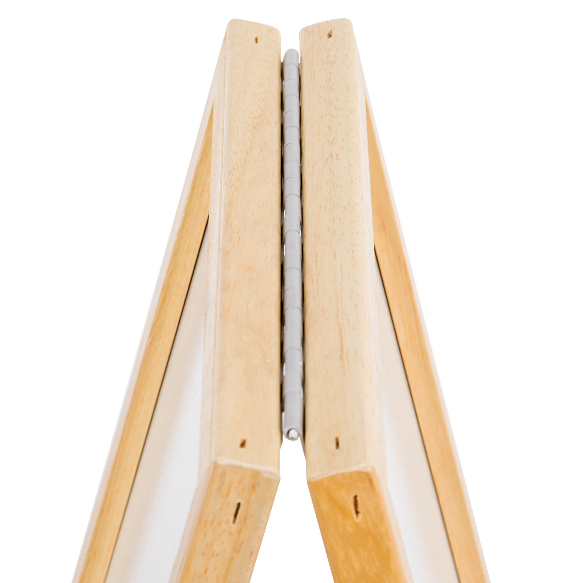 Aarco 14" x 12" Tabletop A-Frame Sign with White Marker Board TA-5