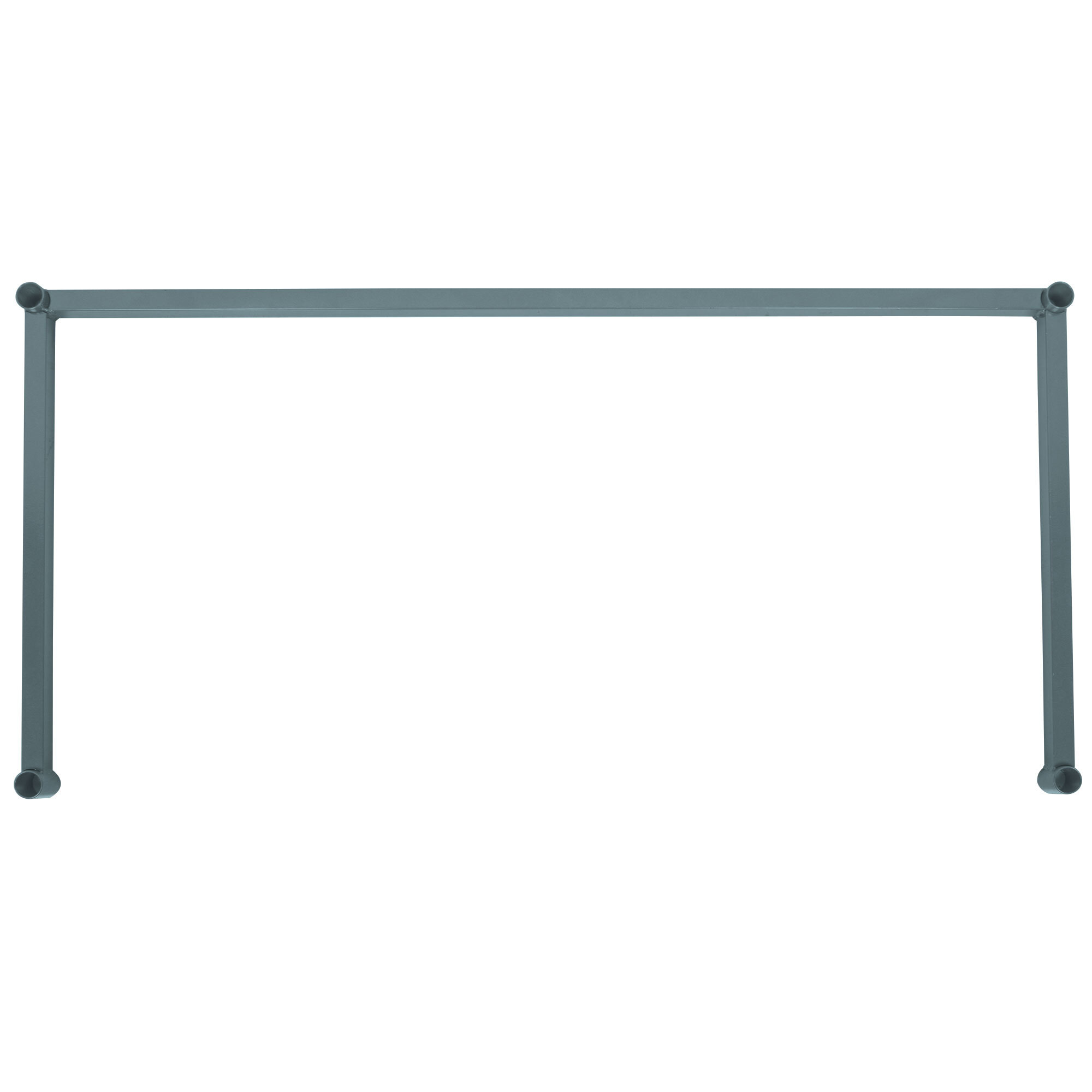 Regency Three-Sided Green Epoxy 24" x 48" Frame for Wire Shelving