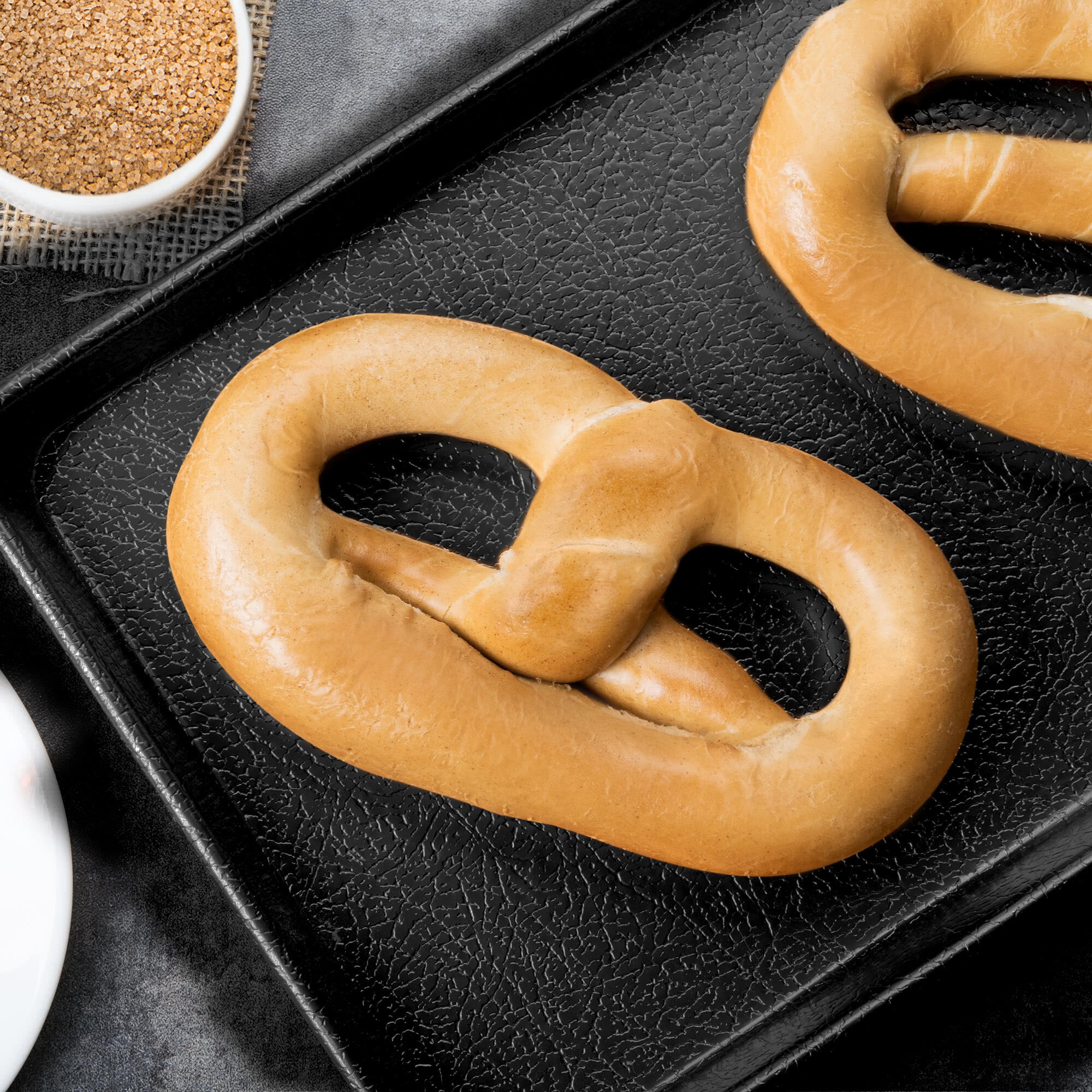 PretzelHaus 6 oz. Individually Wrapped Cinnamon Sugar Pretzel - 50/Case