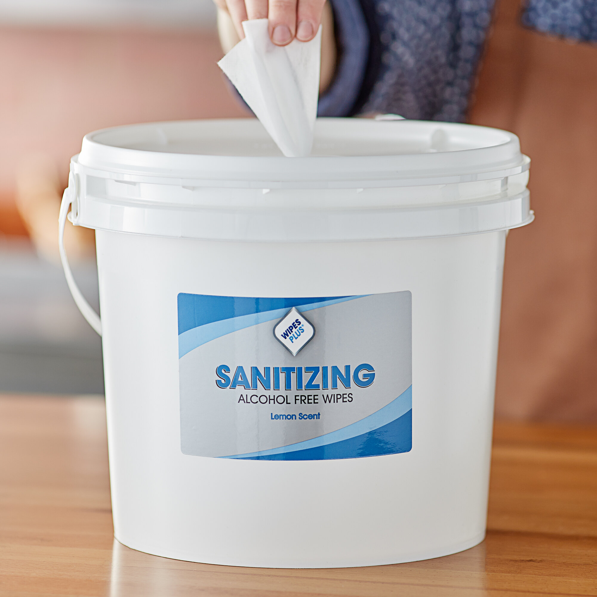 WipesPlus Empty Bucket for Disinfecting Wipes or Hand Sanitizing Wipes ...