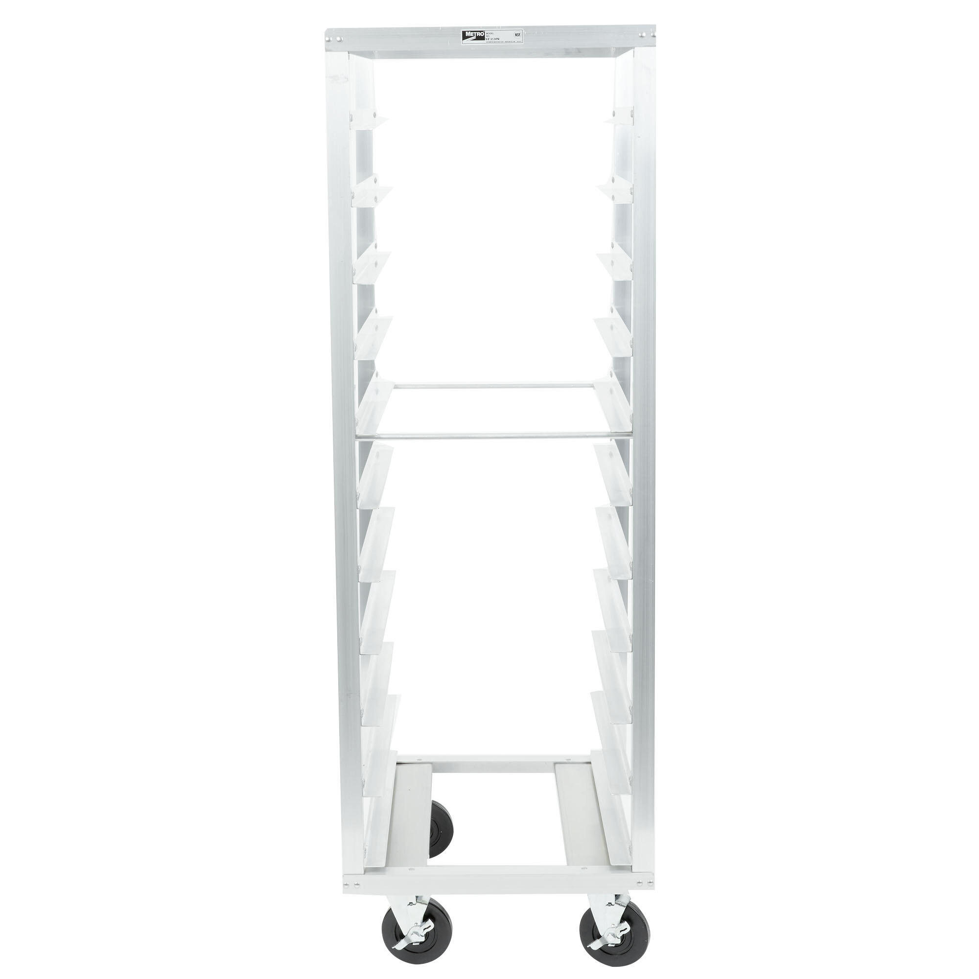 Metro RF23N 11 Pan End Load Aluminum Roll-In Refrigerator Rack