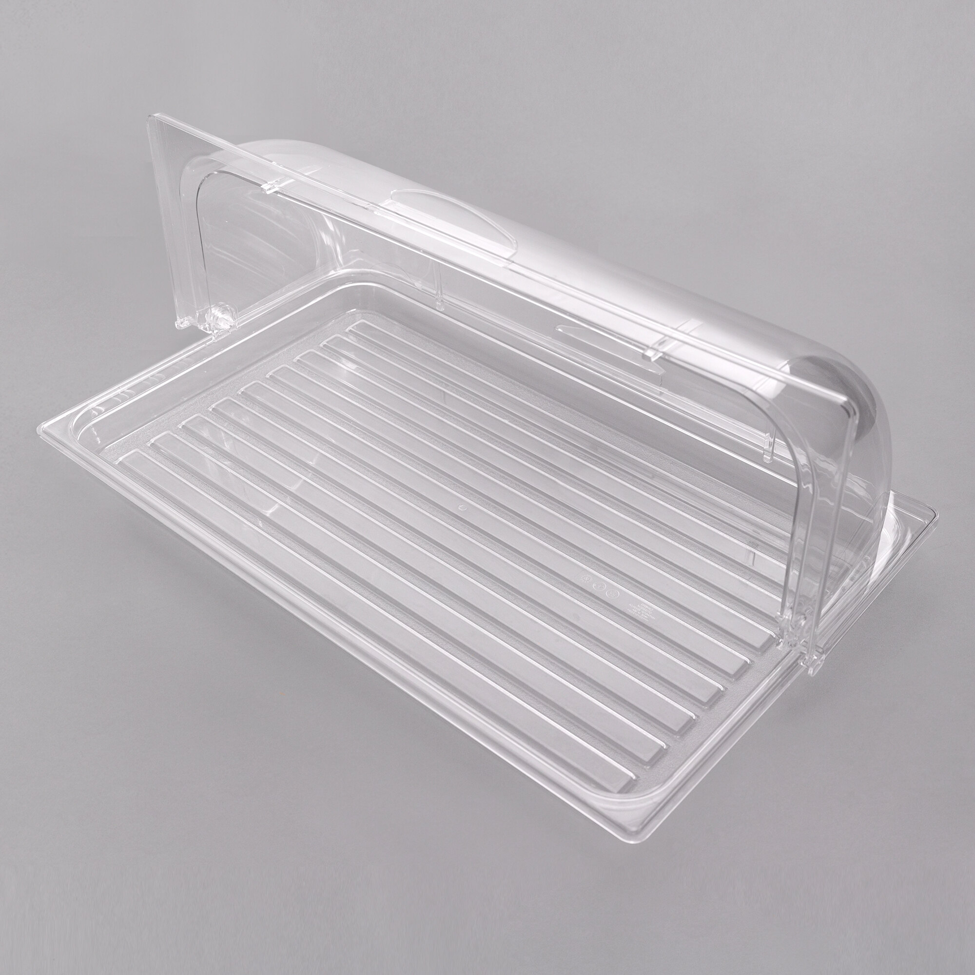 Sample and Display Tray Kit with Clear Polycarbonate Tray and Roll Top ...
