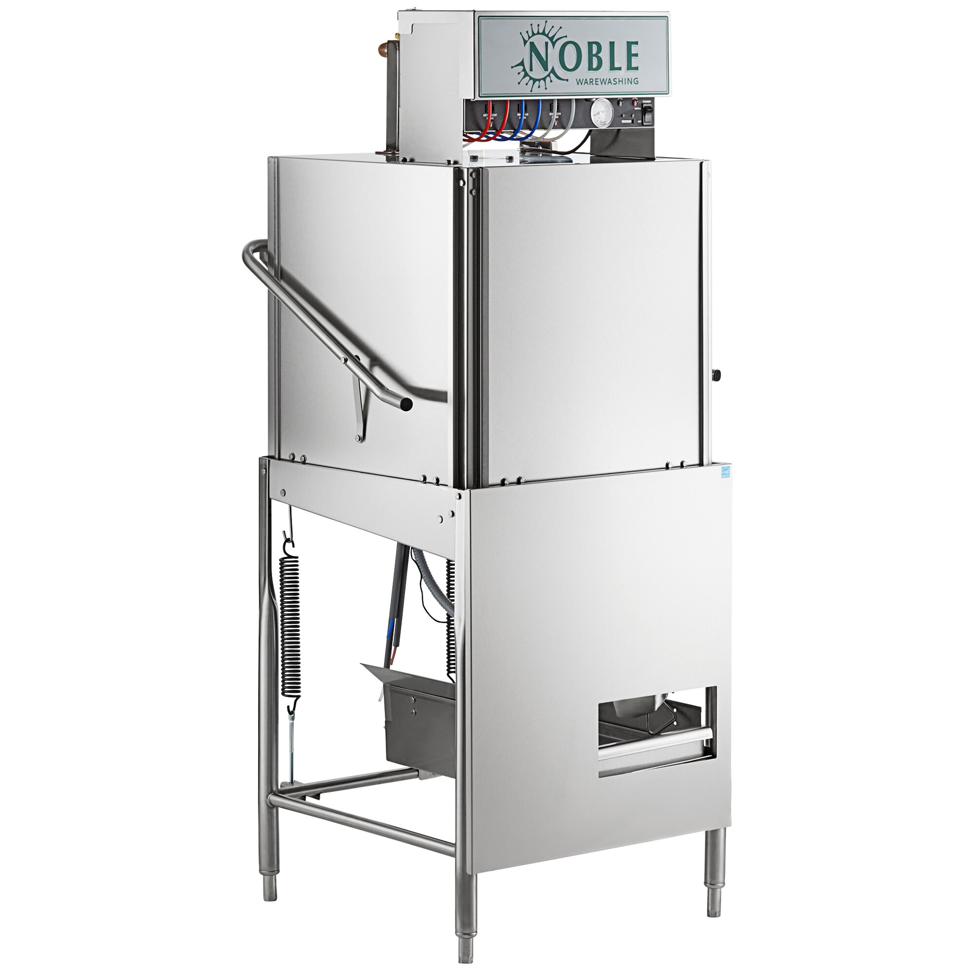 Noble Warewashing I-E Single Rack Low Temperature Door-Type Dish ...