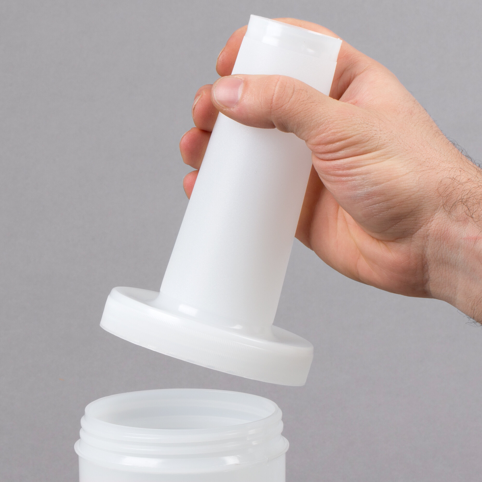 Carlisle PS20302 White Store 'N Pour Neck