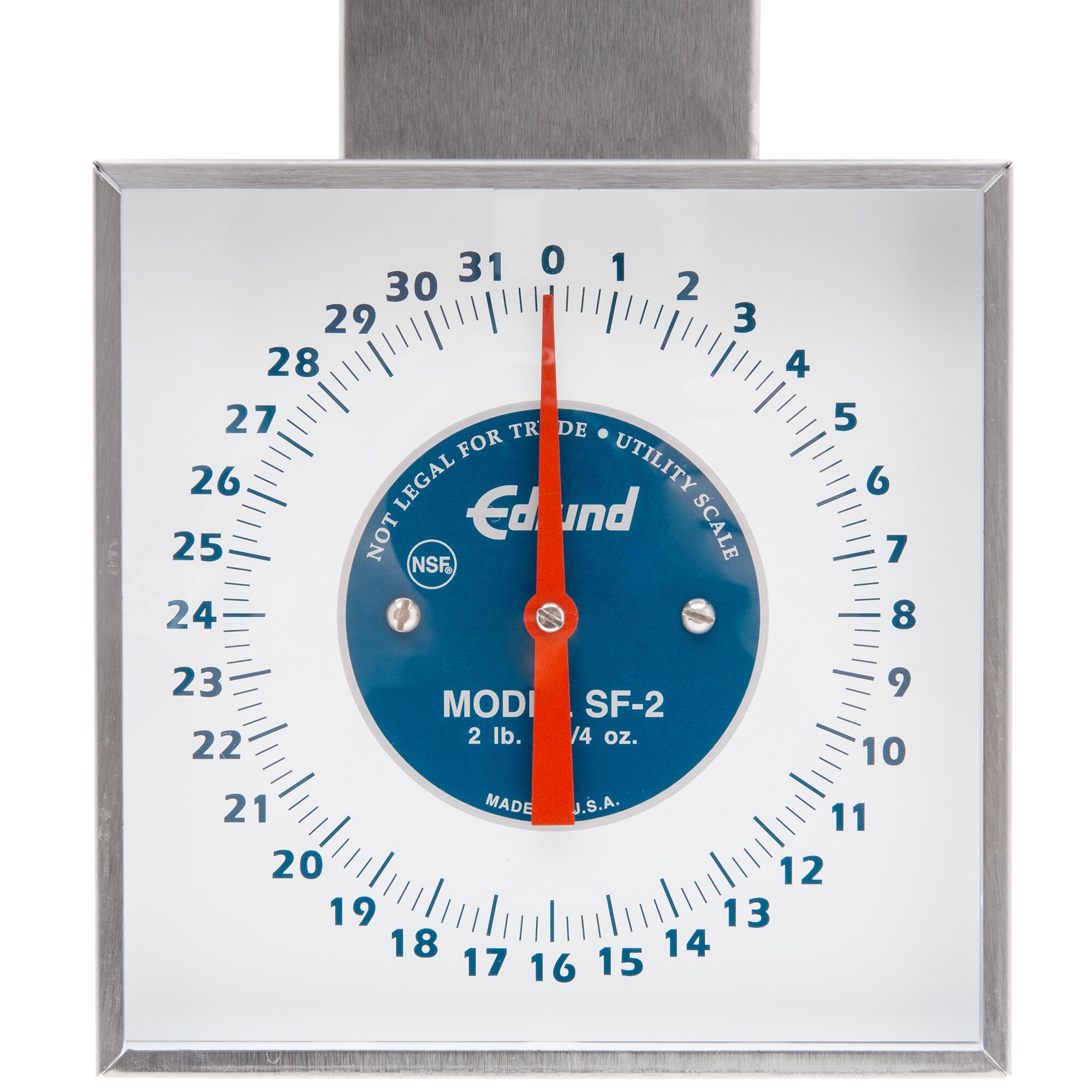 Edlund SF-2 Premier Series 32 oz. Portion Scale with 6" x 6 3/4" Platform