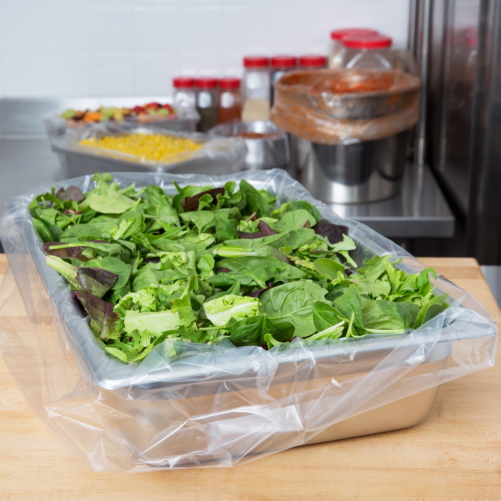 Full Size Shallow Steam Table Nylon Pan Liner - 100/Box