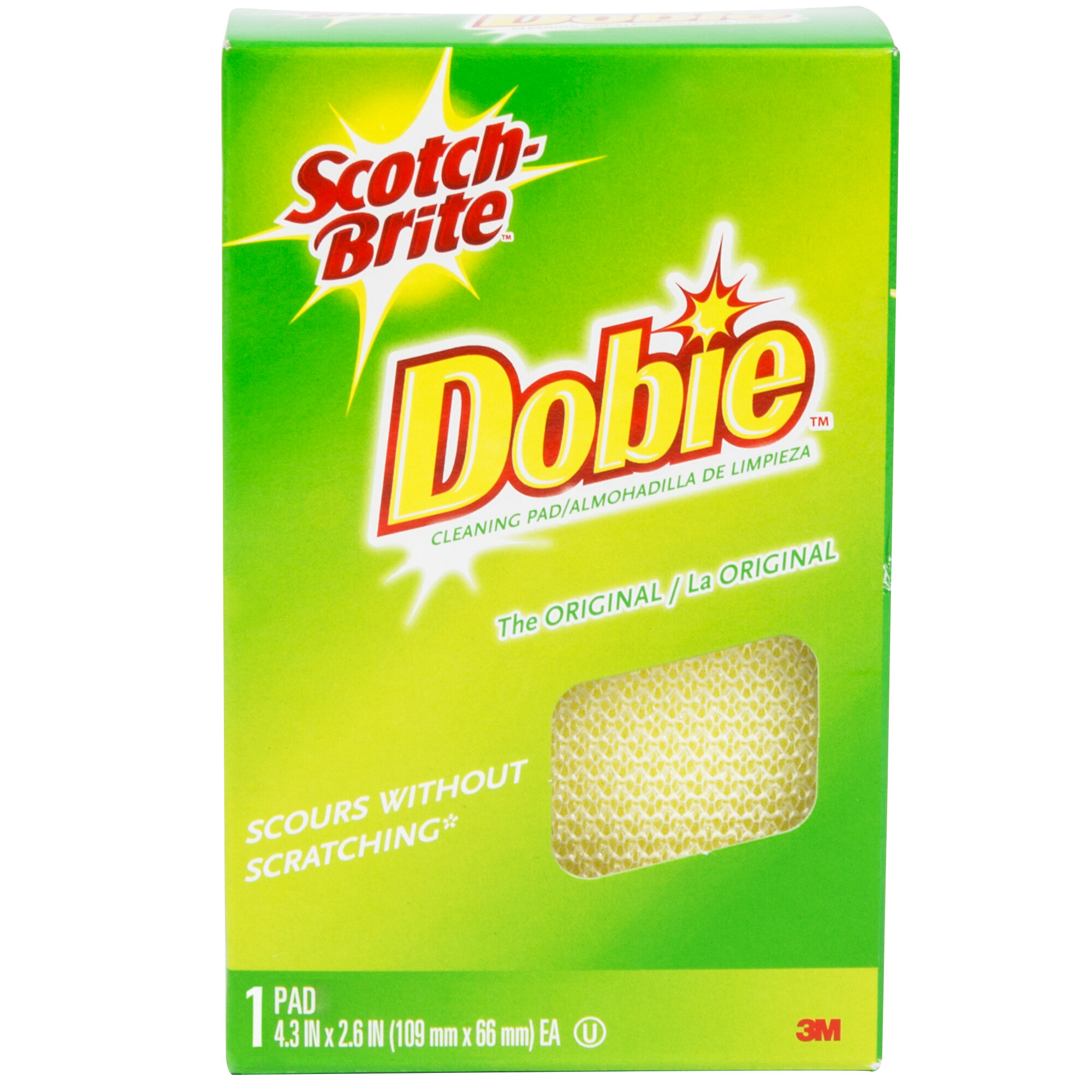 Scotch Brite Dobie Cleaning Pad | 3M 720 Scotch-Brite™ Dobie 4 3/8" x 2 ...
