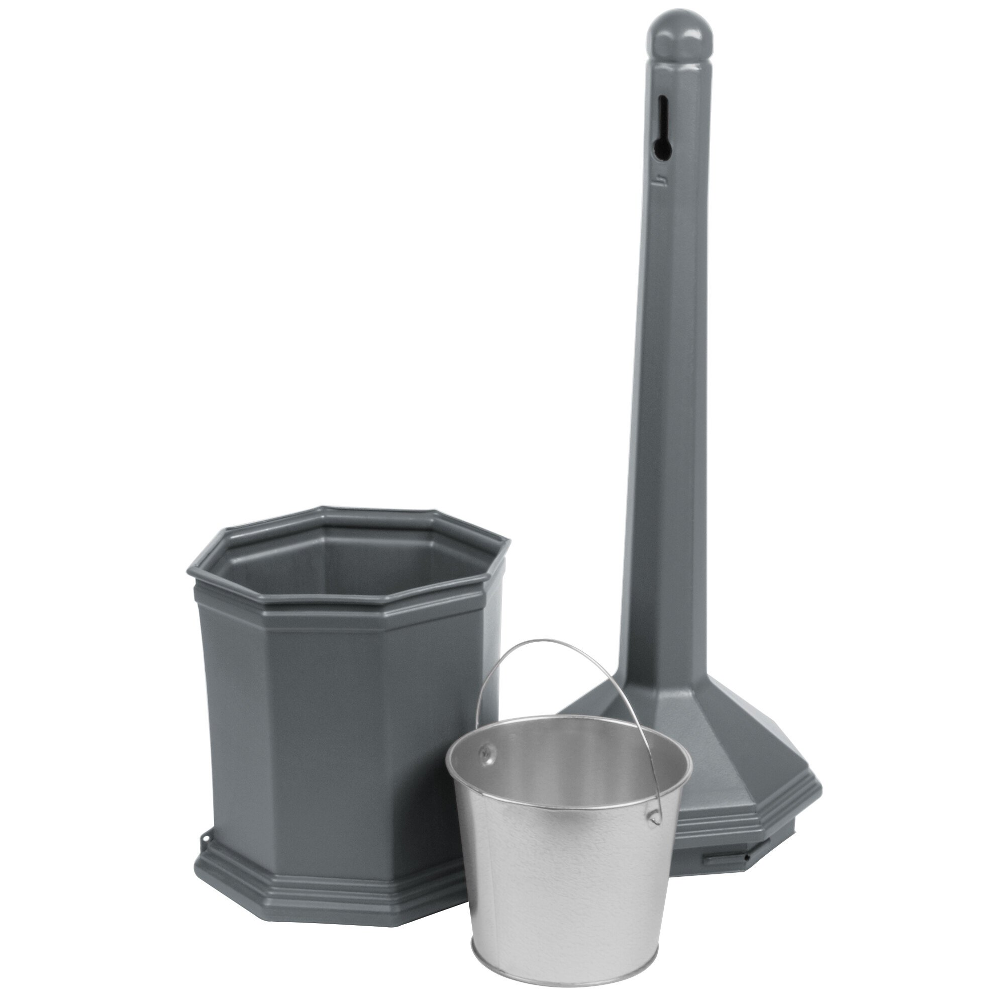 Commercial Zone 710303 Smokers' Outpost Site Saver Gray Snap-Lock 5 Qt ...
