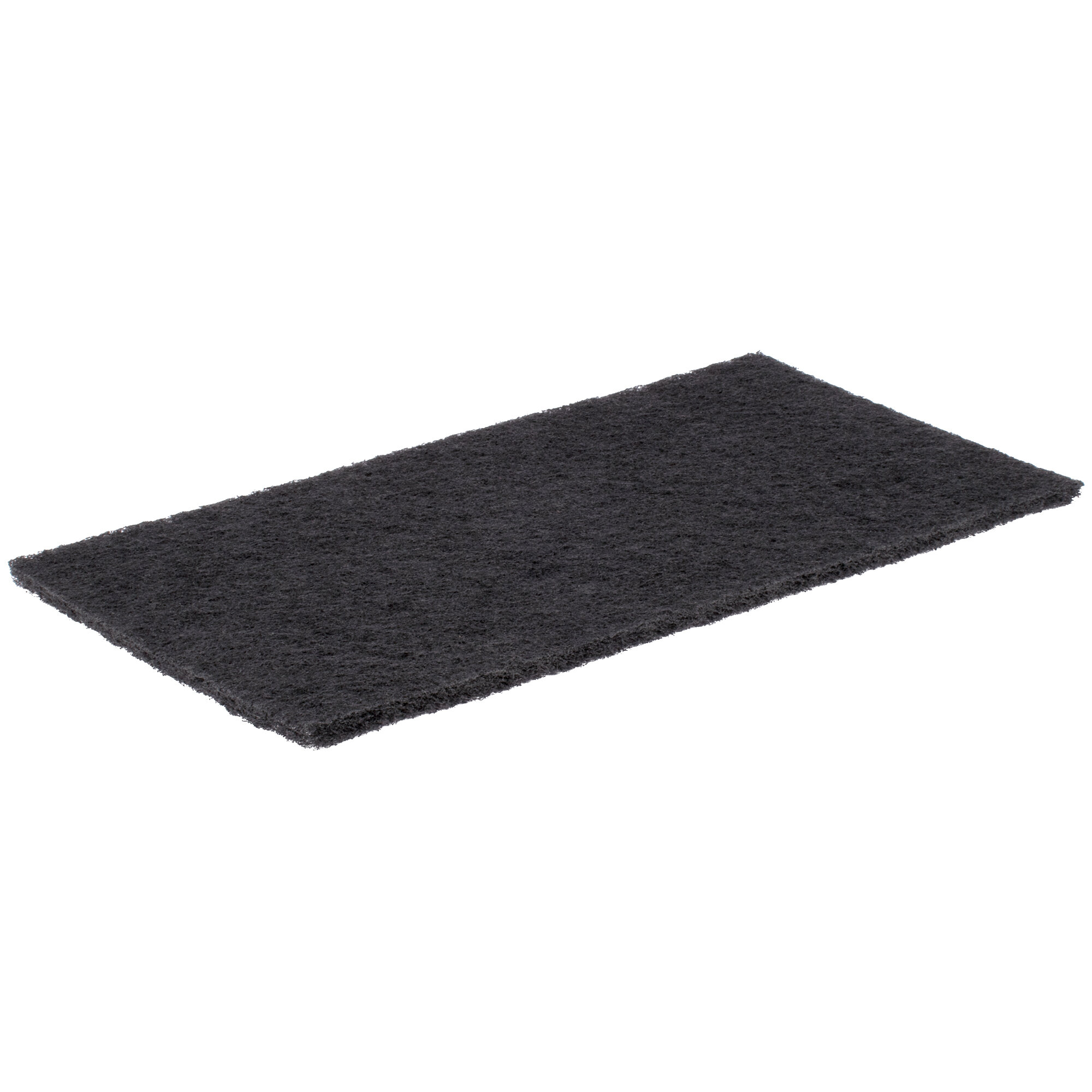 3M 7200 14" x 28" Black Stripping Pad - 10/Case