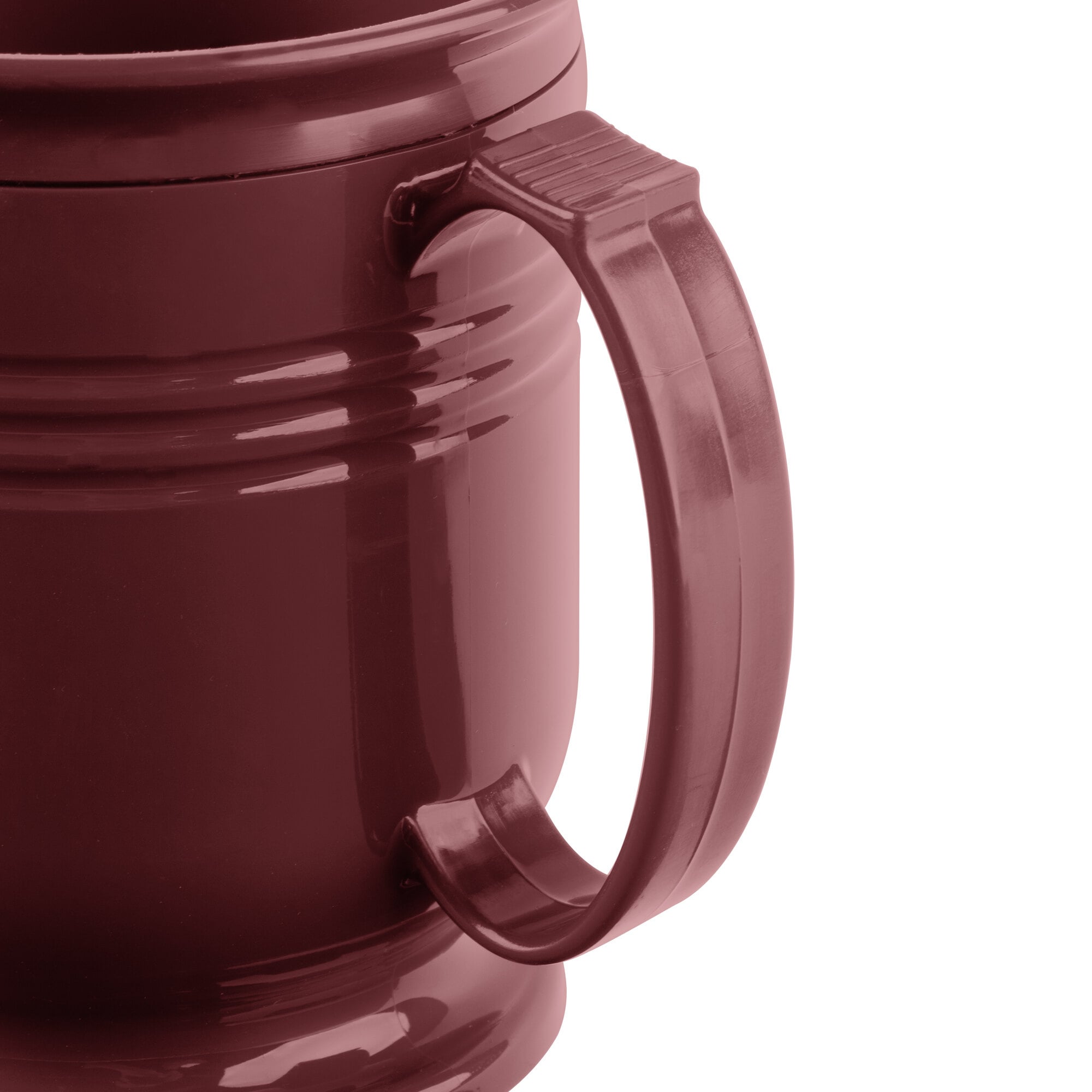 Cambro MDSM8487 Shoreline Collection Cranberry 8 oz. Insulated Mug - 48 ...