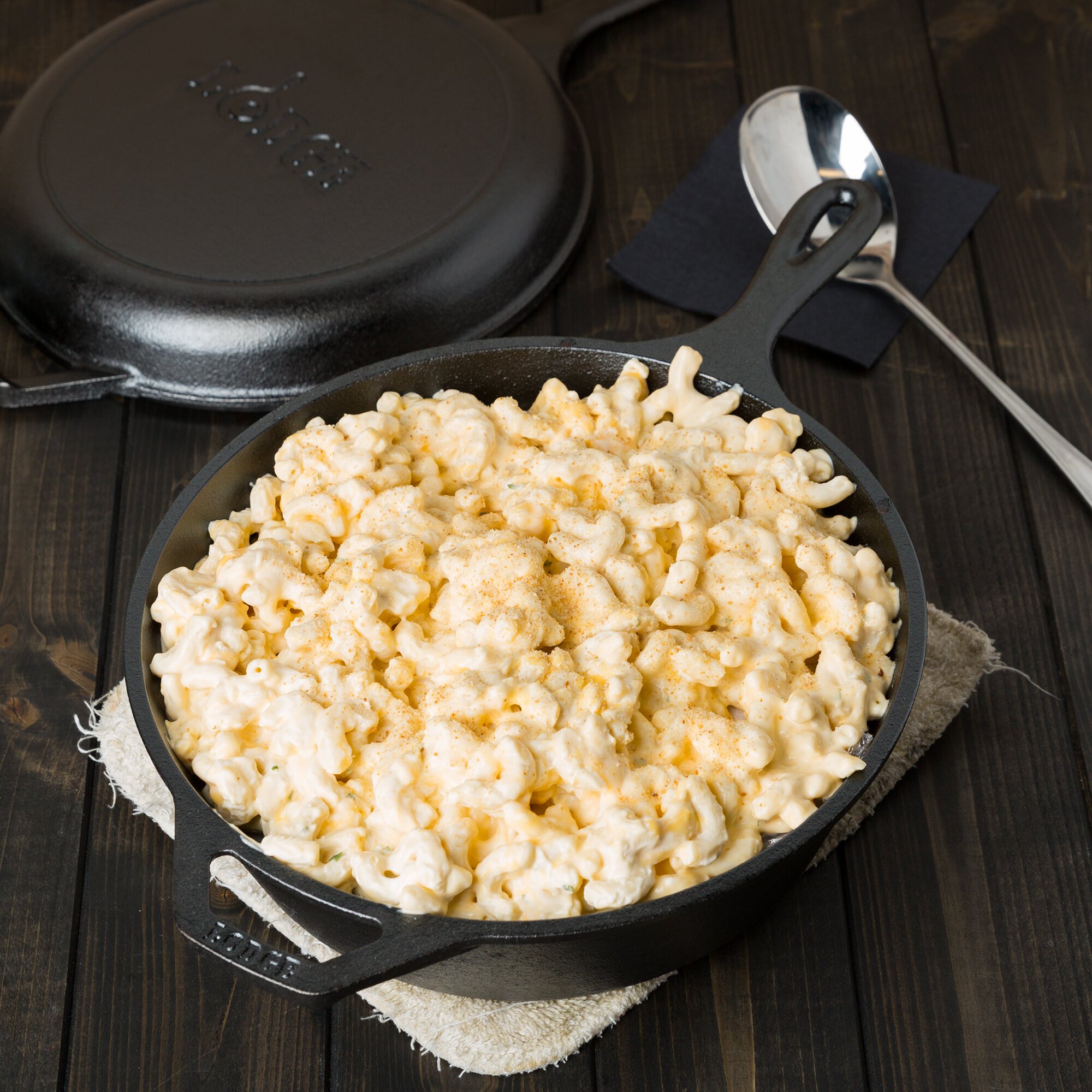 Lodge LCC3 3.2 Qt. Pre-Seasoned Cast Iron Combo Cooker